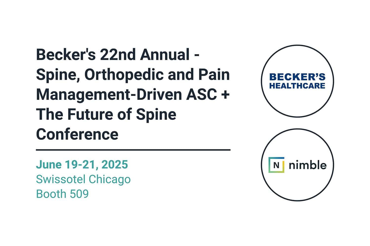 June 19 - 21, 2025 - Becker's 22nd Annual Spine, Orthopedic and Pain ...